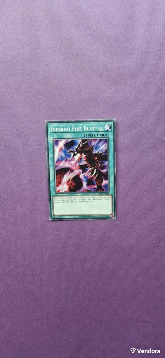 Inferno Fire Blast Yu-Gi-Oh! карта като… - € 0,35 - Vendora.bg