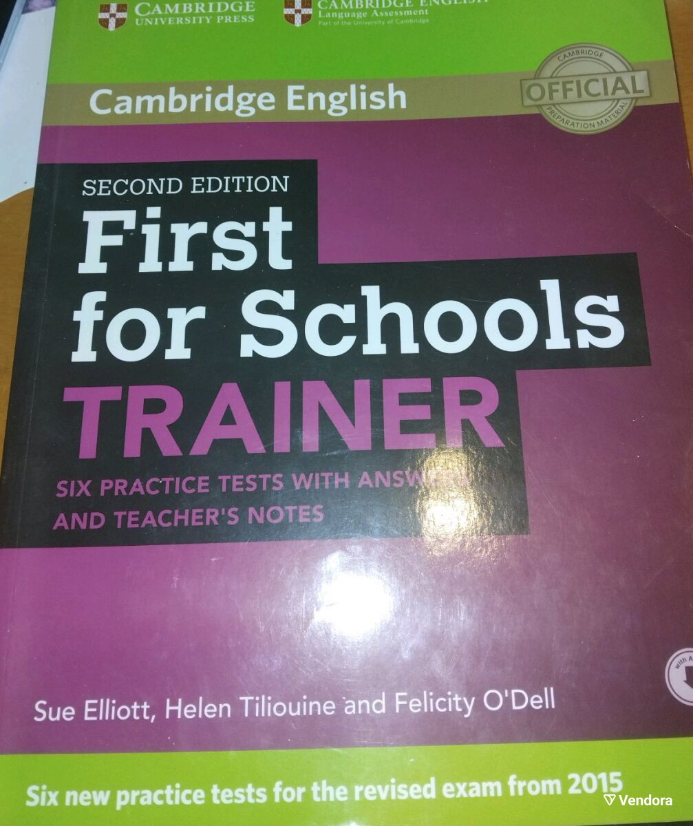 Βιβλίο First for Schools Trainer… - € 7,00 - Vendora.gr