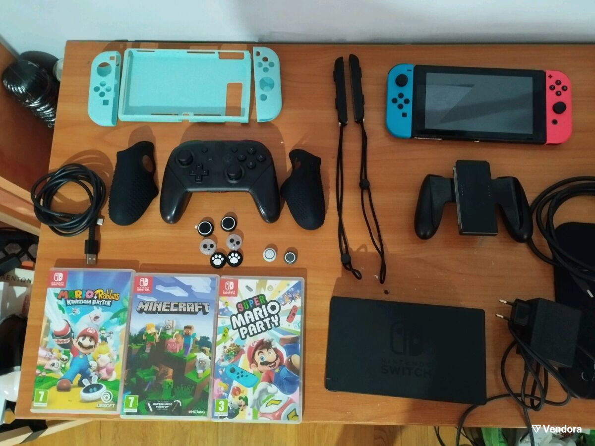 Nintendo Switch V1 σαν καινούργιο,… - € 250,00 - Vendora.gr