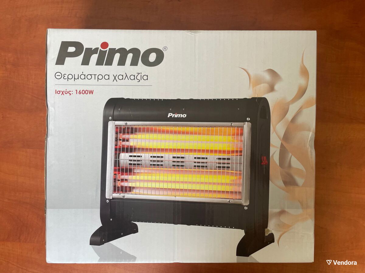 Primo Σόμπα Χαλαζία με Θερμοστάτη 1600W… - € 22,30 - Vendora.gr