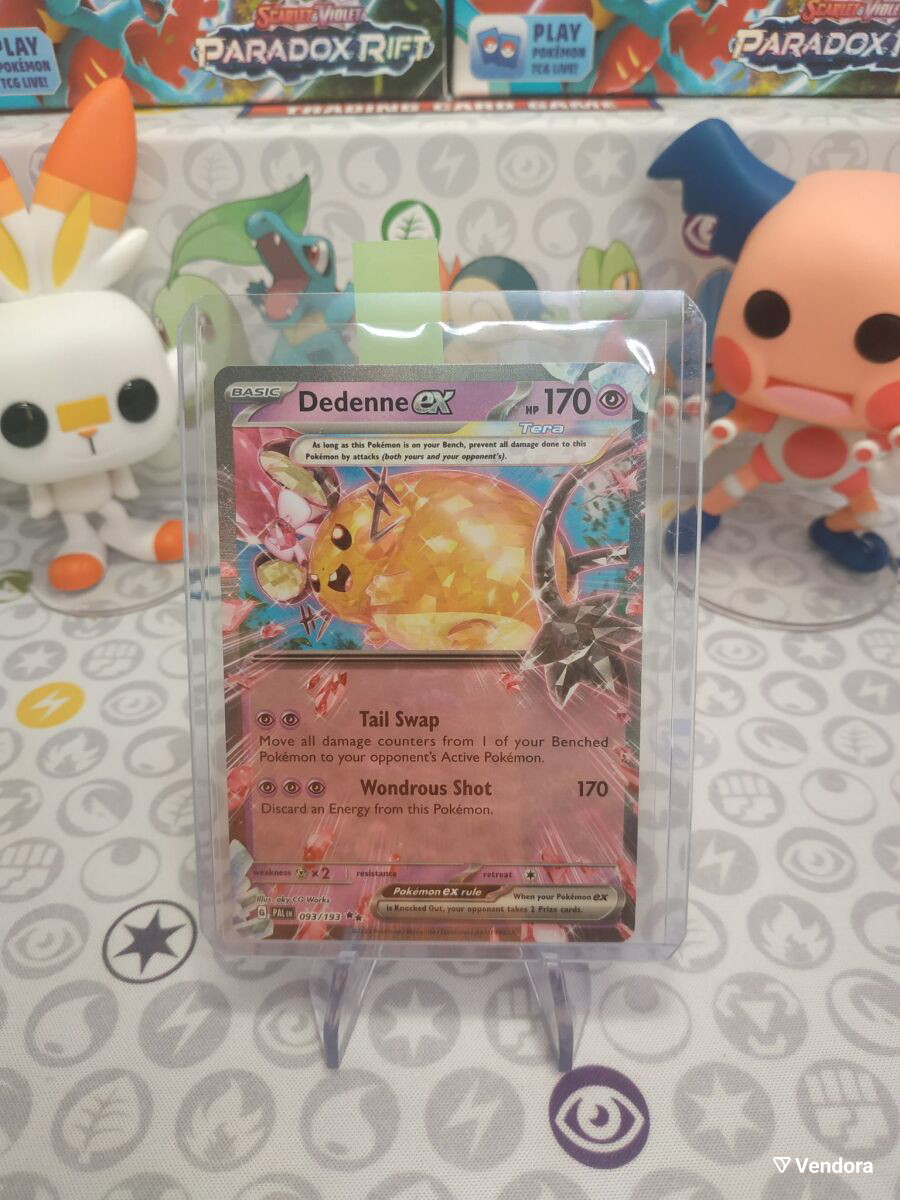 Pokemon Card Dedenne ex (PAL 093)… - € 2,50 - Vendora.gr