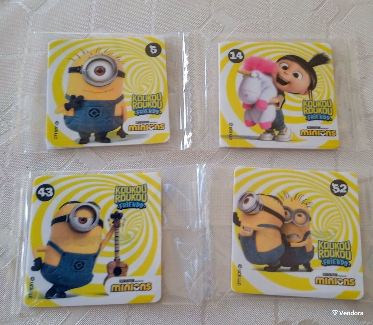 4 ΆΛΜΠΟΥΜ ΚΟΥΚΟΥΡΟΎΚΟΥ MINIONS, 4… - € 12,00 - Vendora