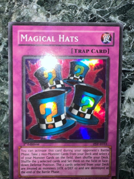 YU-GI-OH Magical Hats gold card - € 30,00 - Vendora