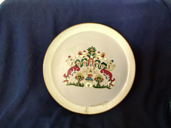 Πιατέλα ζωγραφική κεραμικά - € 85,00 - Vendora