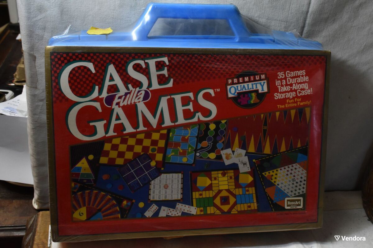 Case Fulla Games σετ 35 επιτραπέζιων… - € 25,00 - Vendora.gr