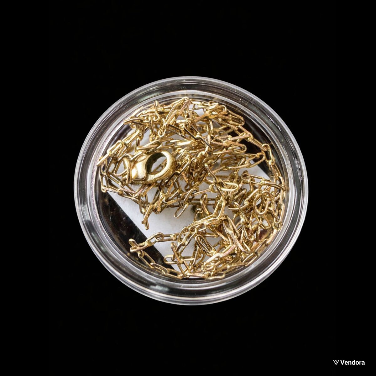 Χρυσή αλυσίδα 375 (9Κ) σαν καινούργιο,… - € 150,00 - Vendora.gr