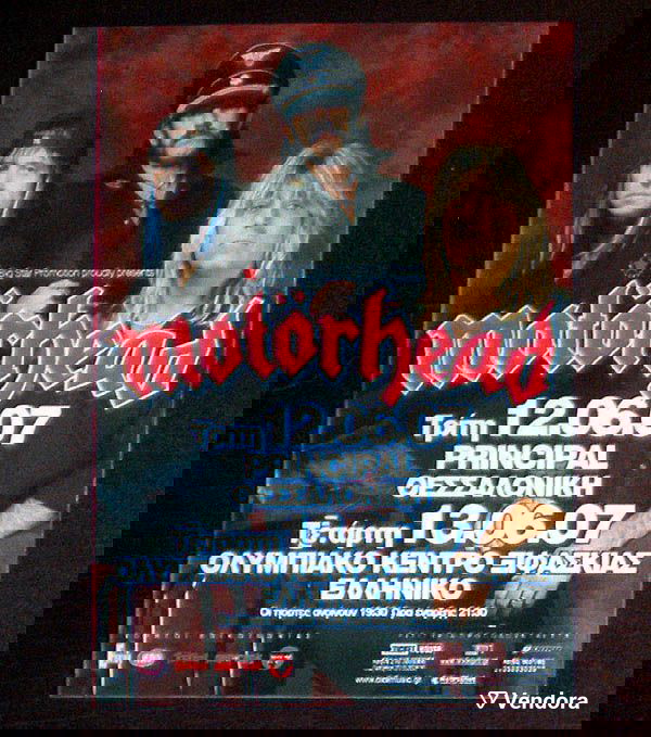 MOTORHEAD Σπάνιο promotional flyer για… - € 4,00 - Vendora.gr