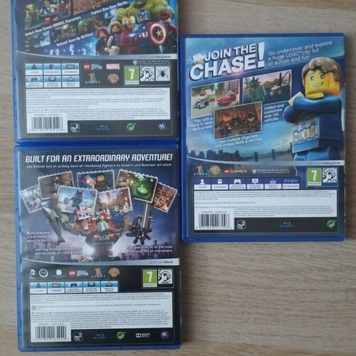 Lego PS4 πακέτο 3 παιχνίδια σαν καινούργιο - € 20,00 - Vendora.gr
