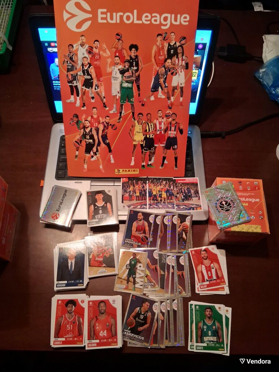 Euroleague Sticker Collection 2025-26… - € 125,00 - Vendora.gr
