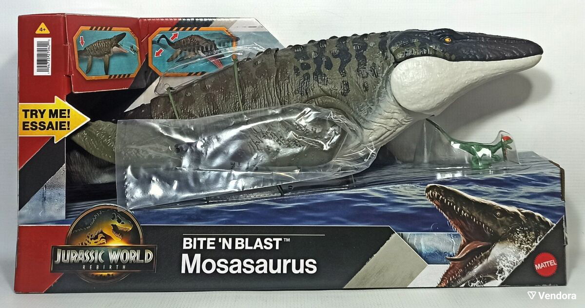 Mosasaurus Jurassic World Rebirth Bite N… - € 69,99 - Vendora.gr