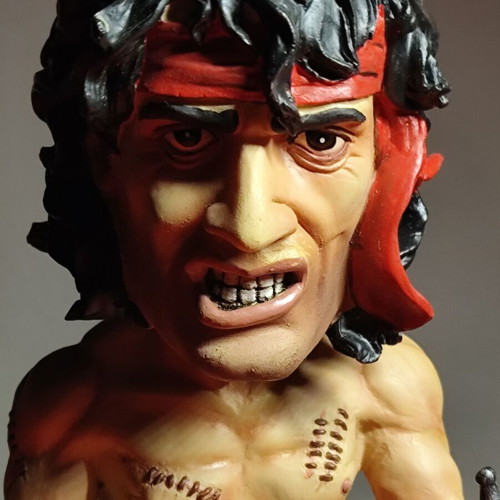 Neca Rambo Head Knocker Bobble Head σαν… - € 165,00 - Vendora.gr