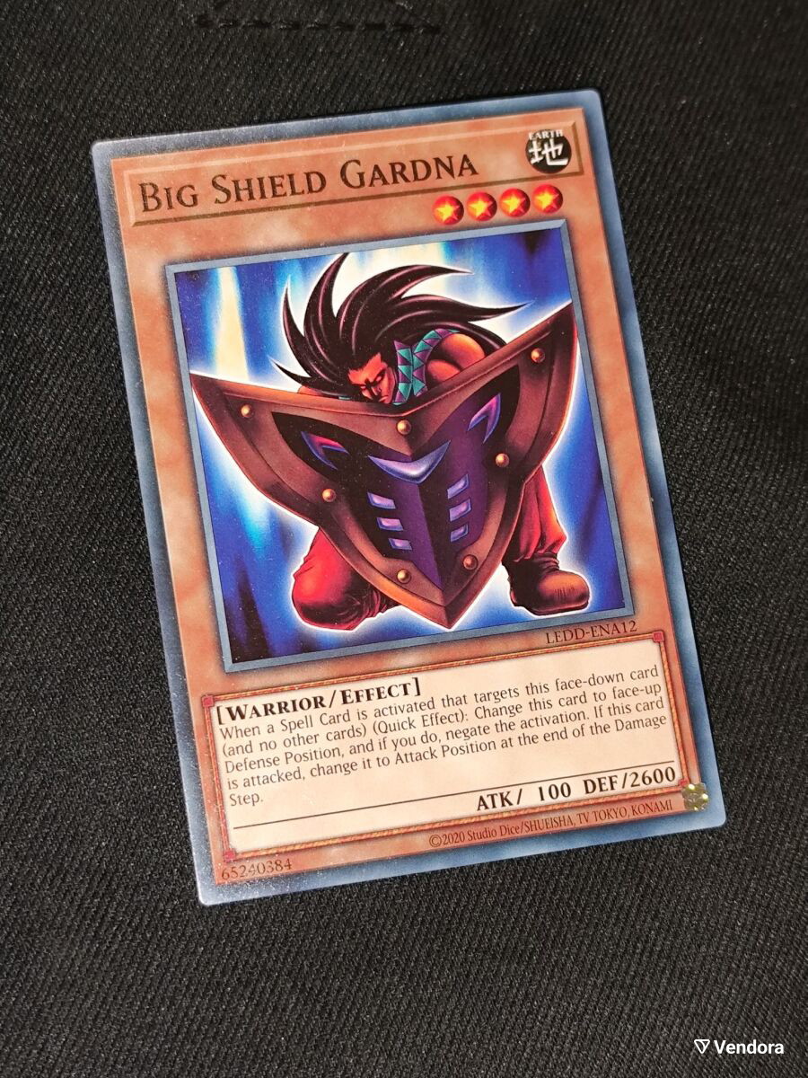 Big Shield Gardna Yu-Gi-Oh κάρτα καινούργια - € 1,49 - Vendora.gr