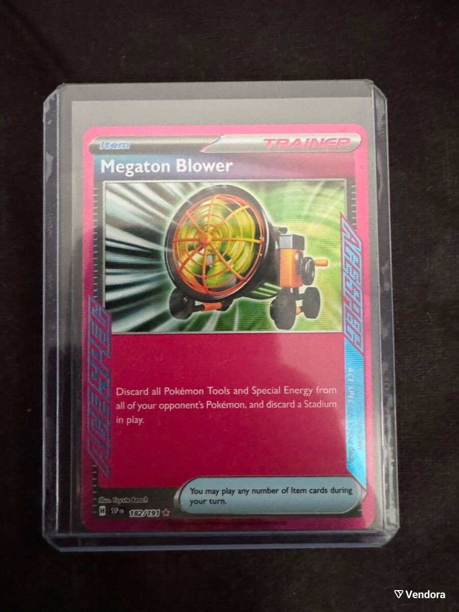 Κάρτα Pokemon Megaton Blower (ssp 182)… - € 1,50 - Vendora.gr