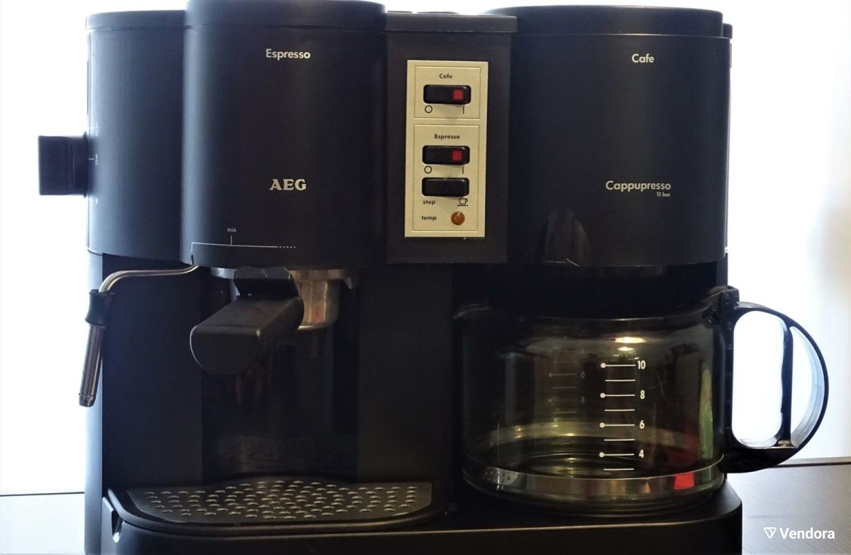 Καφετιέρα-Εσπρεσσιέρα AEG KFEA-100… - € 75,00 - Vendora