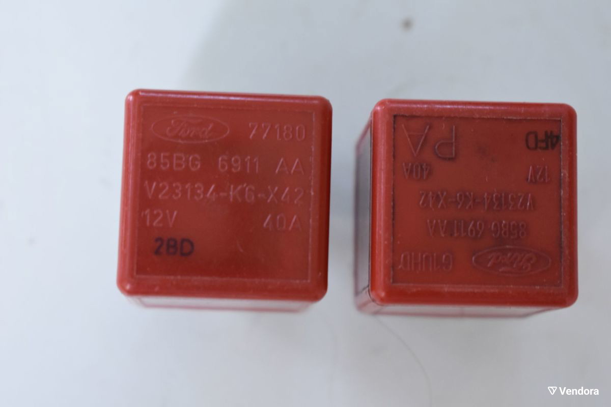 Ford relais 2 μεταχειρισμένα γνήσια ρελέ - € 22,00 - Vendora.gr