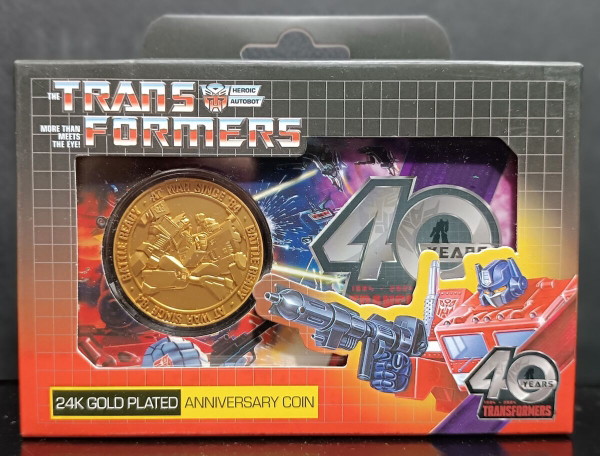 TRANSFORMERS 2024 40th ANNIVERSARY 24K… - € 24,99 - Vendora.gr