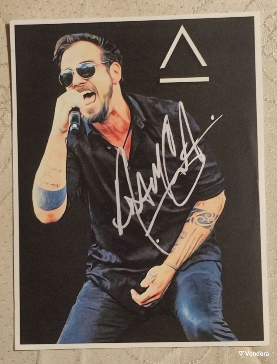 Αυτόγραφο Adam Gontier σε φωτογραφία σαν… - € 33,00 - Vendora.gr