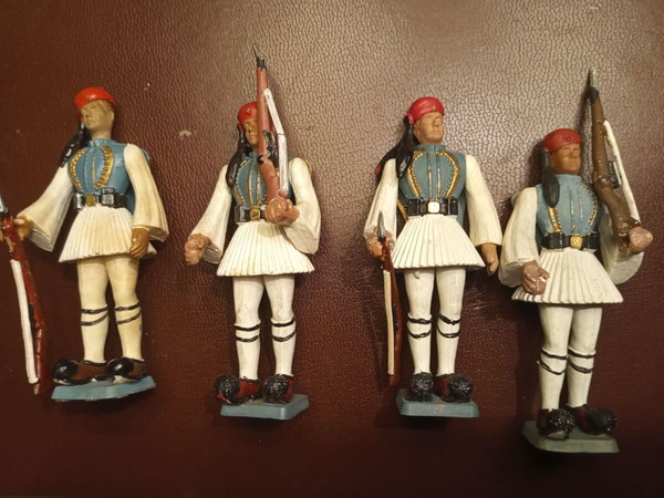 Στρατιωτάκια Αθηνά Εύζωνες 1960-70 - € 80,00 - Vendora.gr