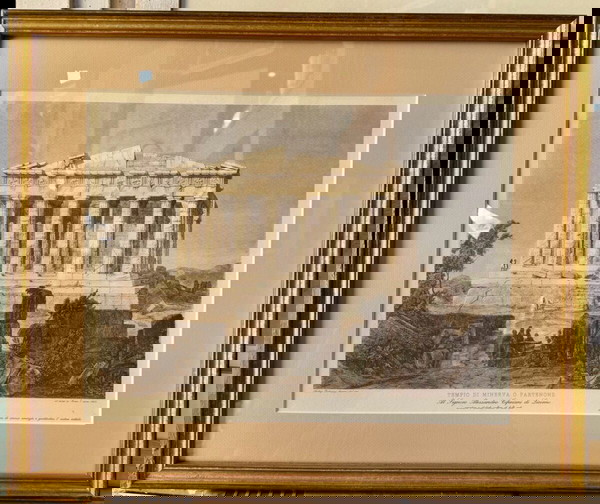 Γκραβούρα με τον Παρθενώνα - € 85,00 - Vendora