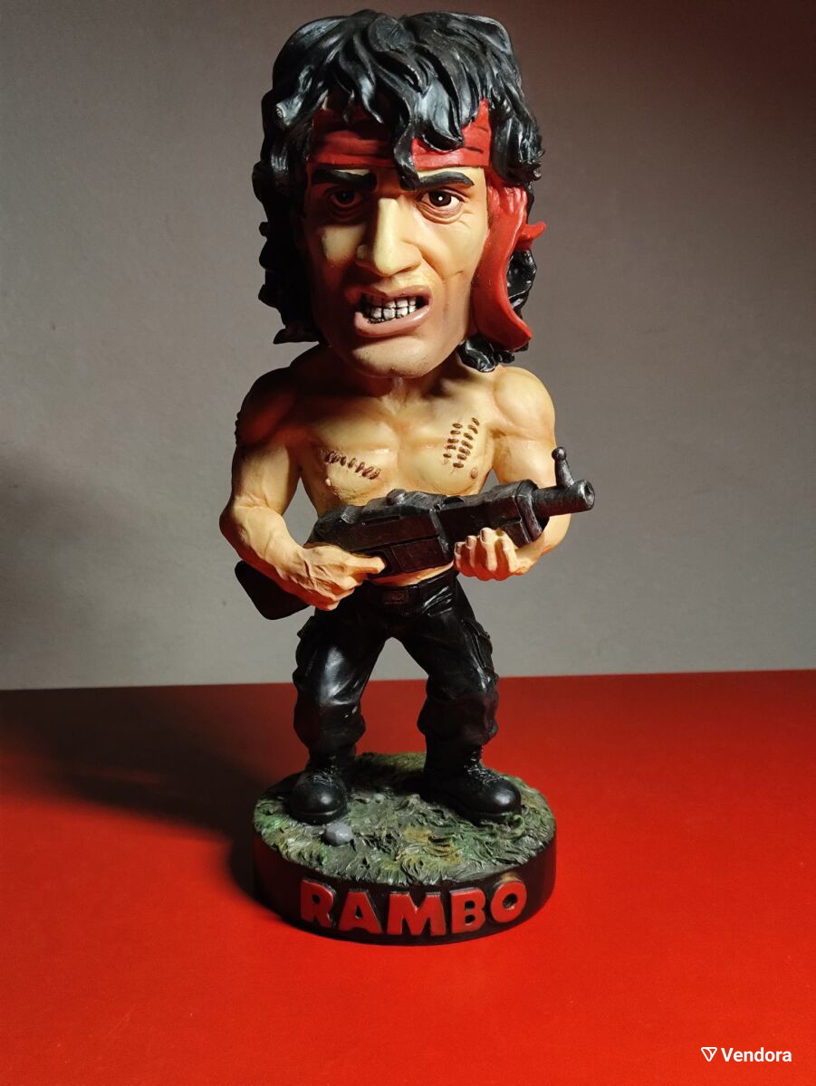 Neca Rambo Head Knocker Bobble Head σαν… - € 165,00 - Vendora.gr