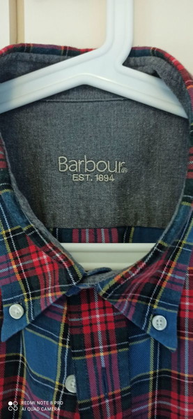 Πουκάμισο Barbour καρώ κοκκινο/μπλε - € 50,00 - Vendora