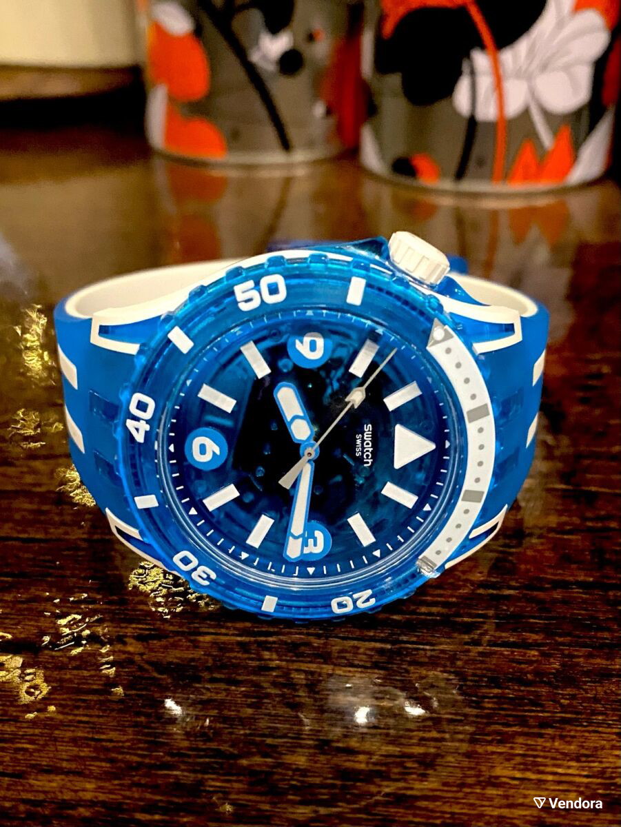 Swatch Scubaqua Blue Fire ρολόι σαν… - € 120,00 - Vendora.gr