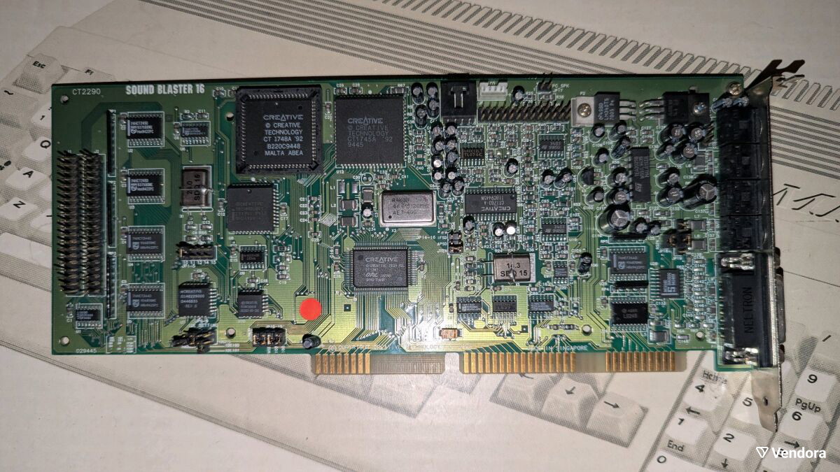 Creative Sound Blaster 16 CT2290 Full… - € 100,00 - Vendora.gr