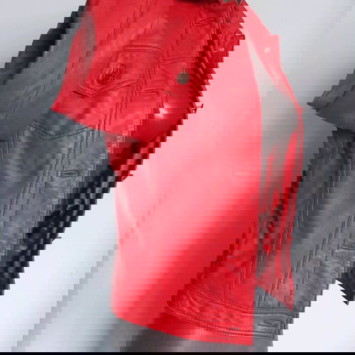 Γυναικείο δερμάτινο μπουφάν Crazy -… - € 30,00 - Vendora.gr