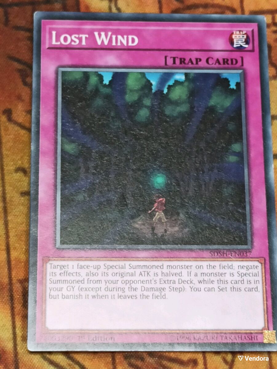 Lost Wind Normal Trap карта като нова - € 0,25 - Vendora.bg