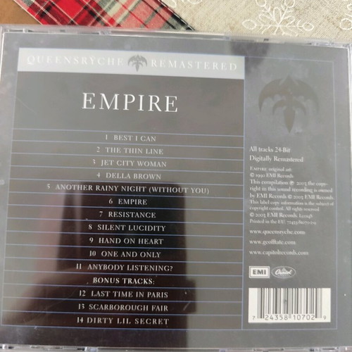 Queensryche Empire CD σαν καινούργιο,… - € 12,00 - Vendora.gr