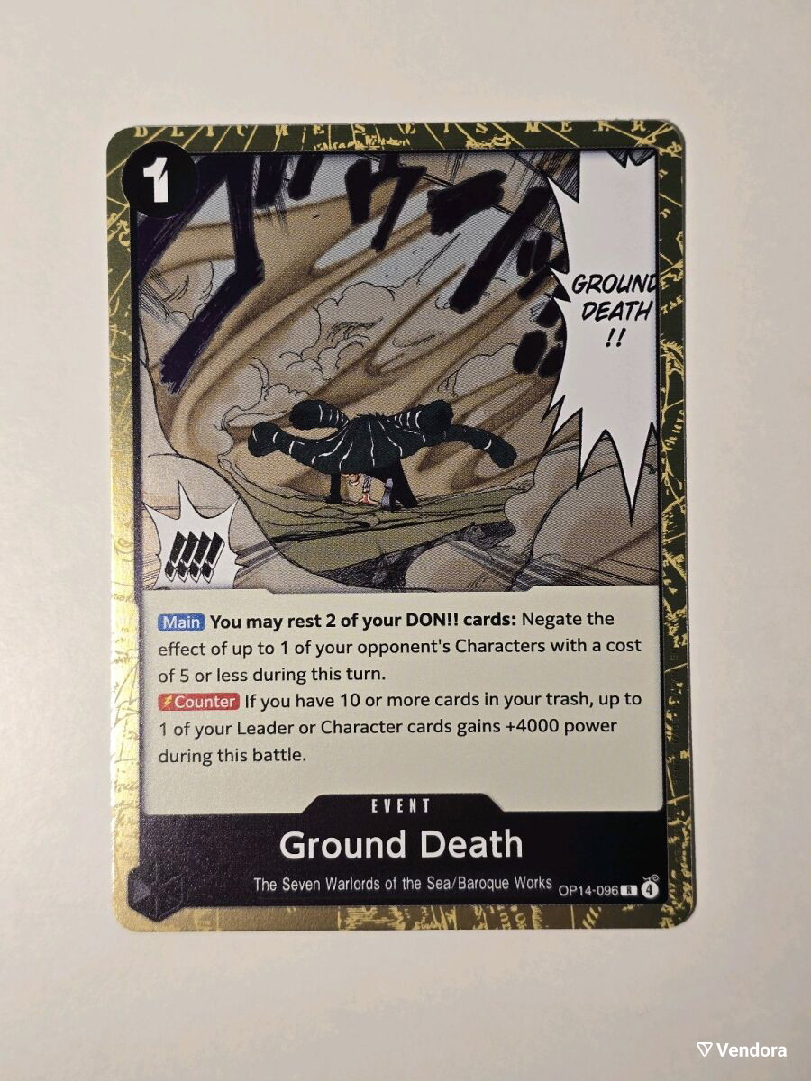 Ground Death One Piece Card Game OP14-096… - € 4,00 - Vendora.gr