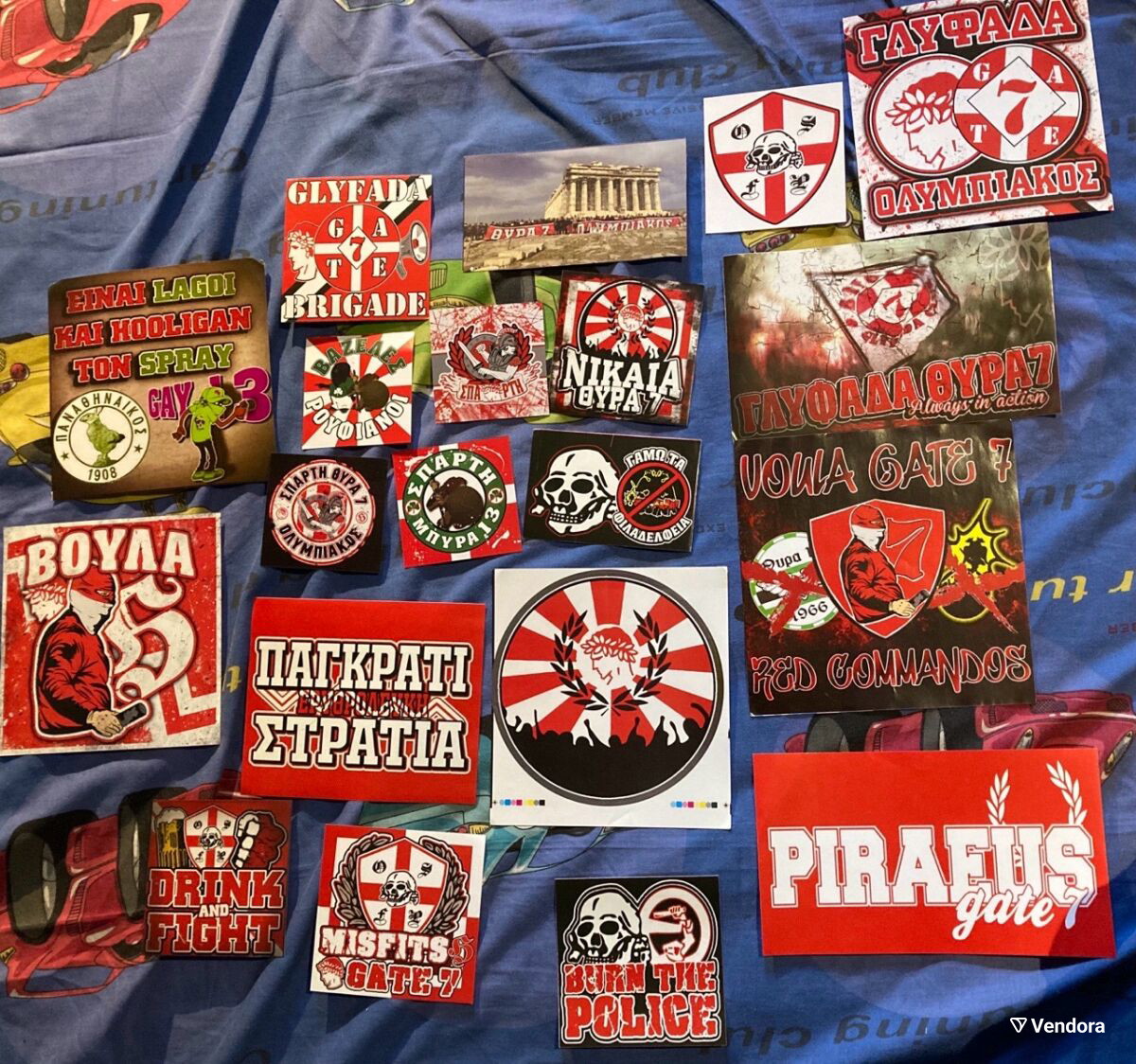 Αυτοκόλλητα Ολυμπιακός Θύρα 7 νέα - € 23,00 - Vendora.gr