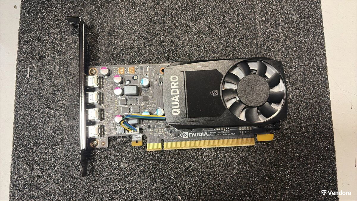 Κάρτα γραφικών NVIDIA Quadro P600 σαν… - € 45,00 - Vendora.gr