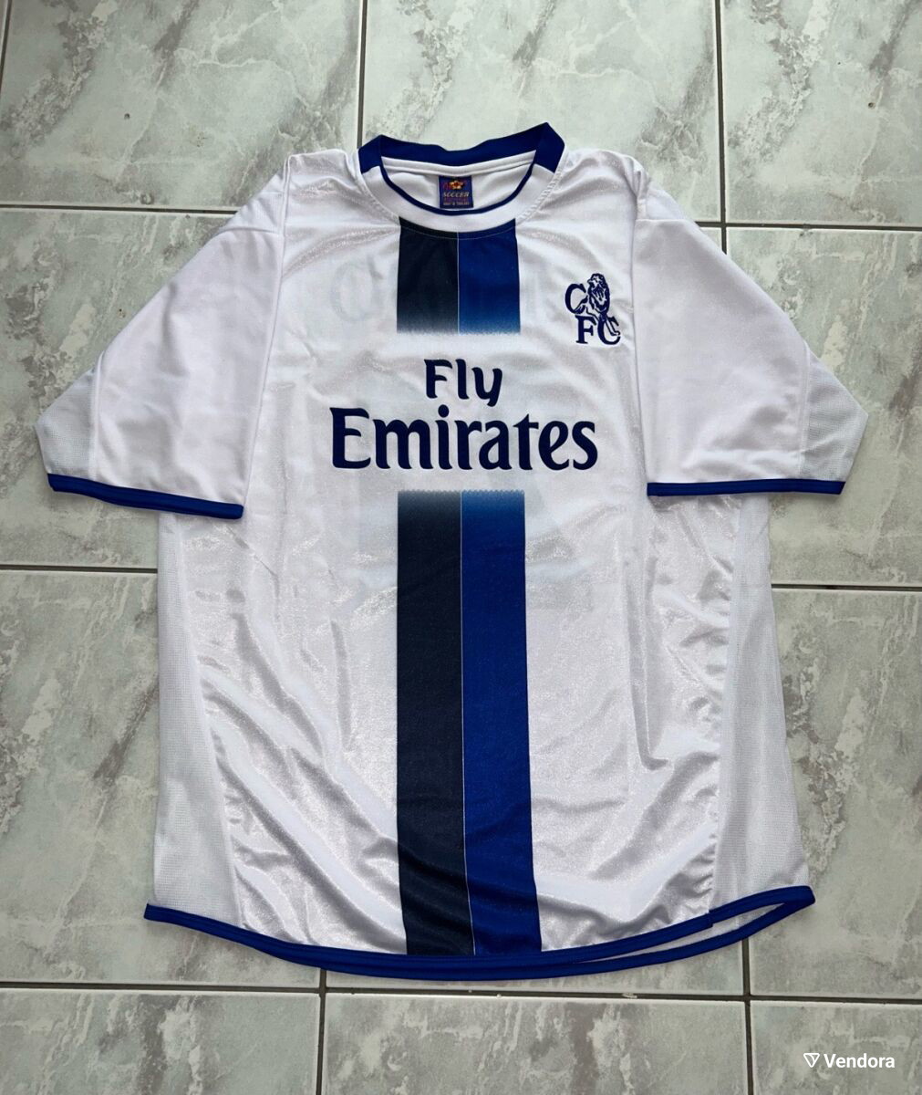 Chelsea FC Away Kit 2003/2004 με αριθμό… - € 35,00 - Vendora.gr