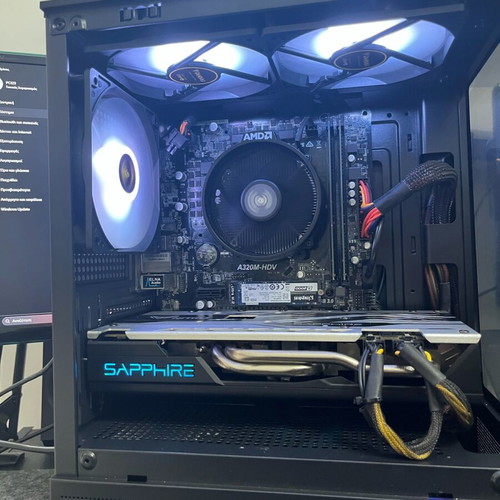 Gaming PC με Ryzen 5 1600, RX 580, 16GB… - € 460,00 - Vendora.gr