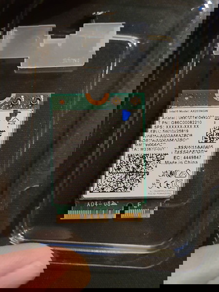 Intel AX203NGW κάρτα Wi-Fi 6 και… - € 10,00 - Vendora.gr