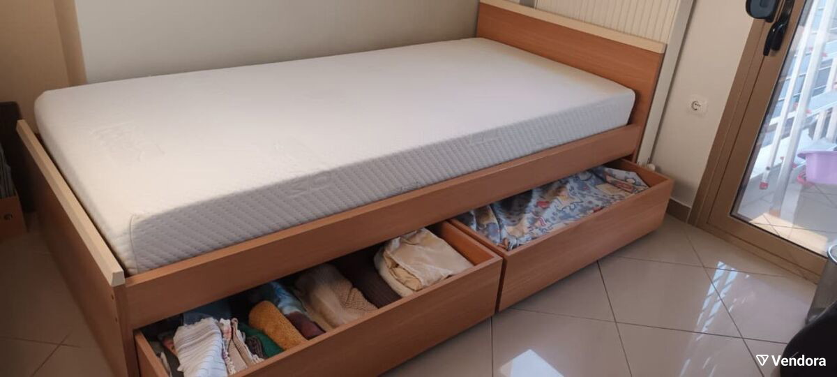 Κρεβάτι Neoset μεταχειρισμένο με στρώμα… - € 170,00 - Vendora.gr