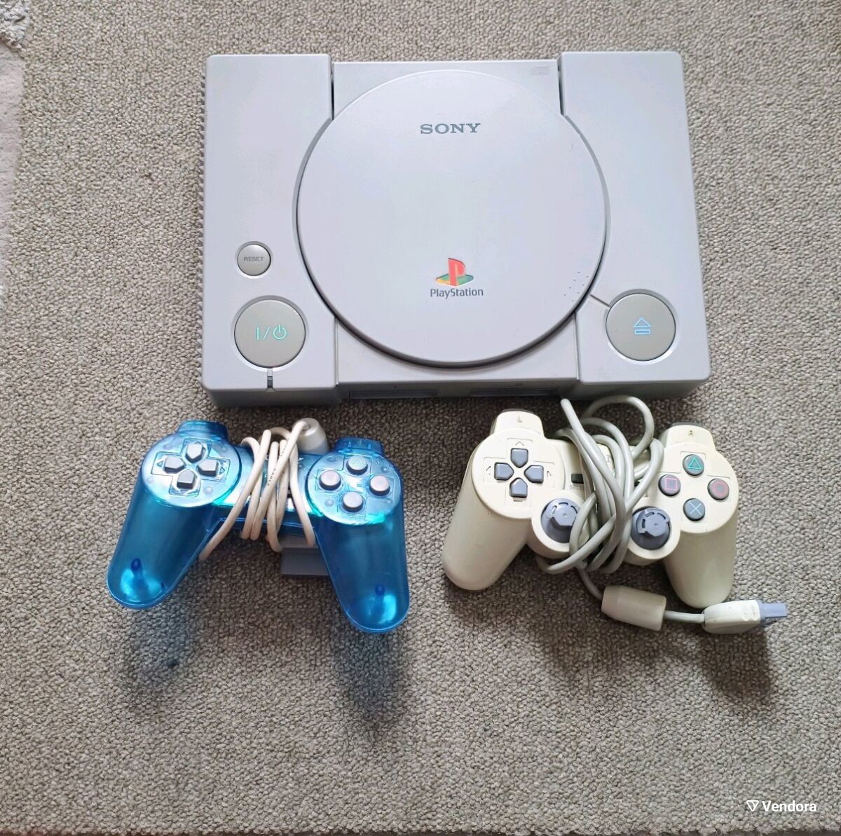 PlayStation 1 σαν καινούργιο με 2… - € 35,00 - Vendora.gr