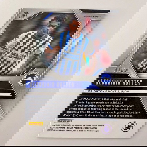 Κάρτα 2024-25 Panini Prizm EPL Georginio… - € 29,99 - Vendora.gr