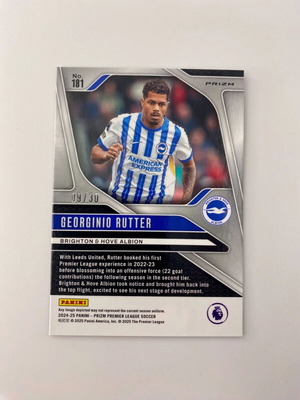 Κάρτα 2024-25 Panini Prizm EPL Georginio… - € 29,99 - Vendora.gr