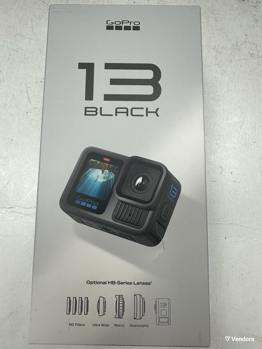 GoPro Hero 13 Black σφραγισμένη - € 300,00 - Vendora.gr