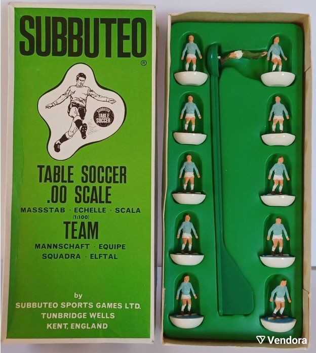 Ομάδα Subbuteo Manchester City – Νέα,… - € 100,00 - Vendora.gr