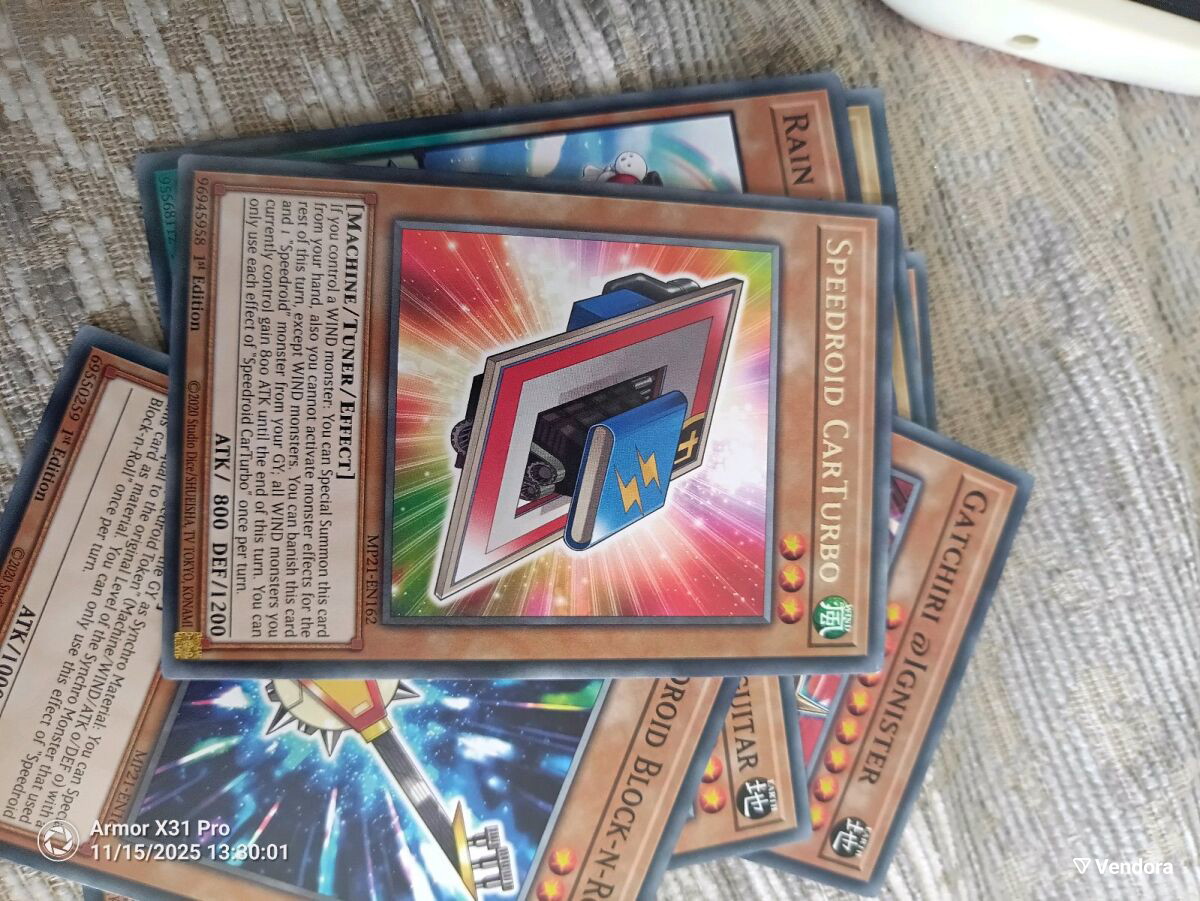 Yu-Gi-Oh Speedroid CarTurbo σαν… - € 0,99 - Vendora.gr