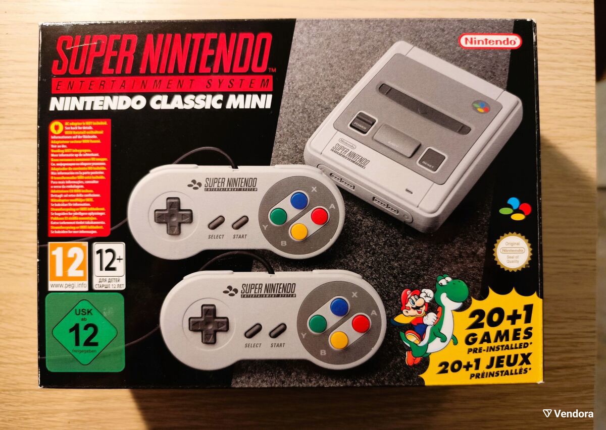 Nintendo Classic Mini Super Nintendo… - € 199,95 - Vendora.gr