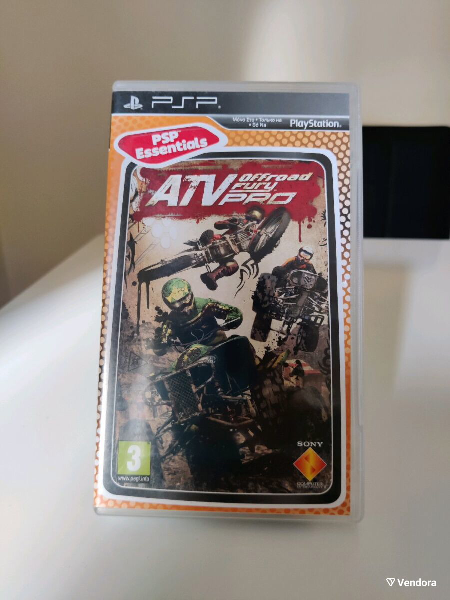 PSP ATV Offroad Fury Pro σαν καινούργιο,… - € 8,00 - Vendora.gr
