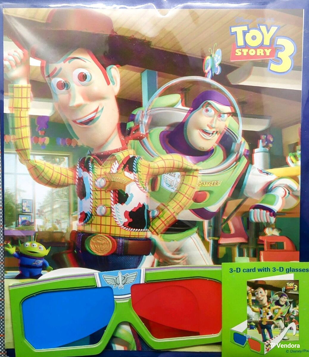 3D карта Toy Story 3 Disney/Pixar от… - € 5,40 - Vendora.bg