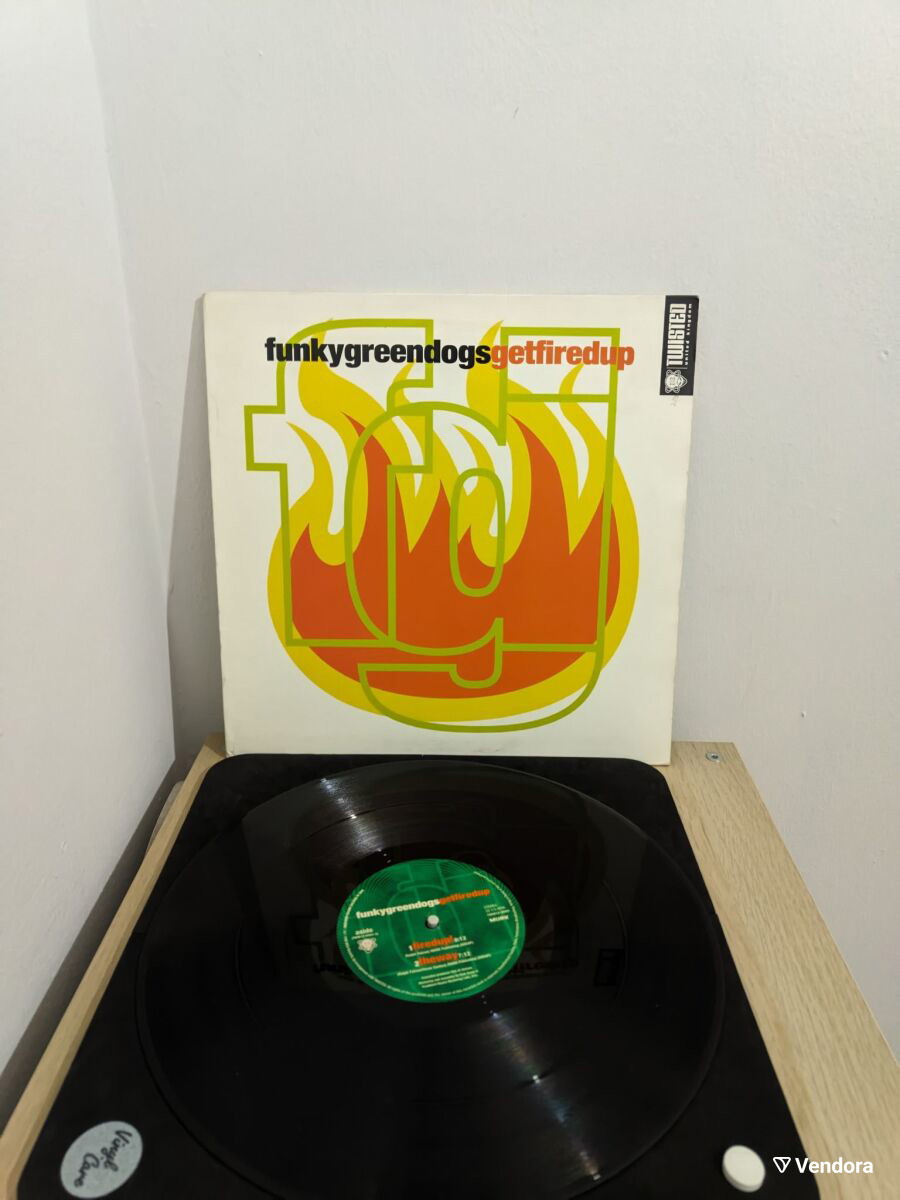 LP Funky Green Dogs Get Fired Up… - € 15,00 - Vendora.gr