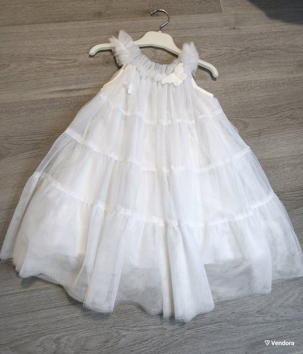 Φόρεμα βαπτιστικό Pierre Cardin, σαν… - € 18,00 - Vendora.gr
