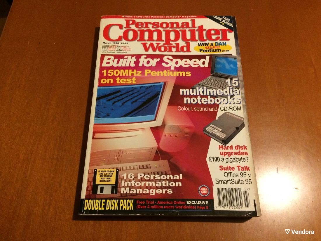 Personal Computer World Μάρτιος 1996 σαν… - € 8,99 - Vendora.gr