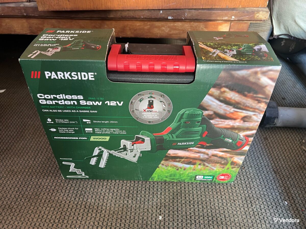 Parkside σπαθοσεγα μπαταρίας 12v… - € 35,00 - Vendora.gr